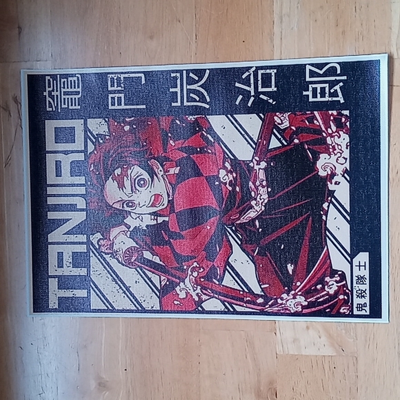 Art | Tanjiro Kamado Using Hinokami Kagura Dance Artwork New | Poshmark